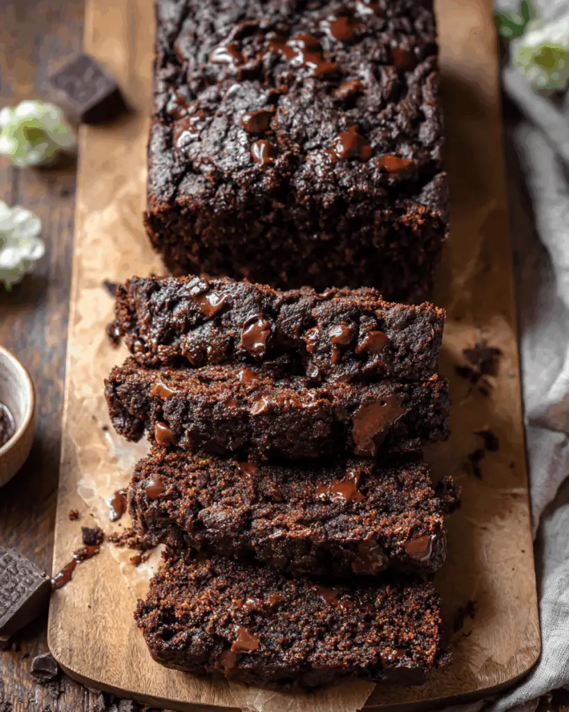 Double Chocolate Chip Zucchini Bread
