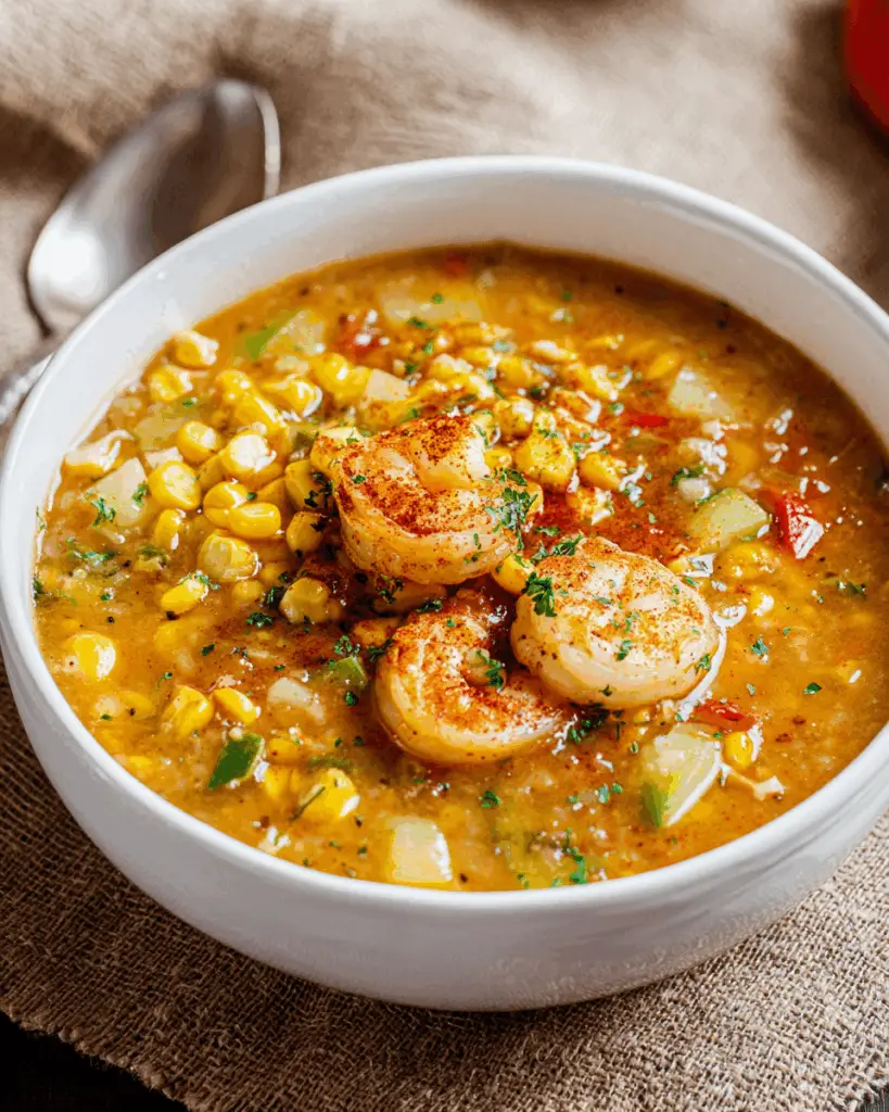 Shrimp and Corn Soup