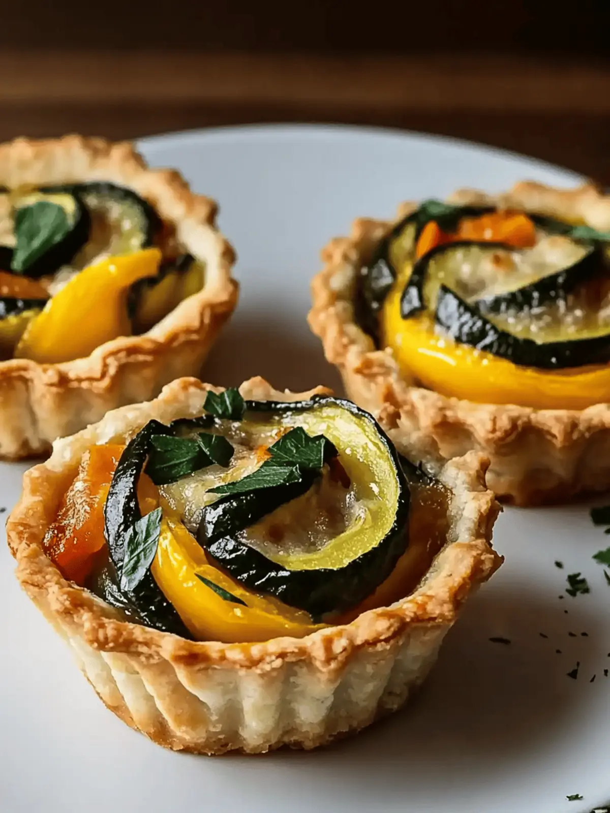 Irresistible Mini Ratatouille Tartlets – Delicious Vegetarian Bites